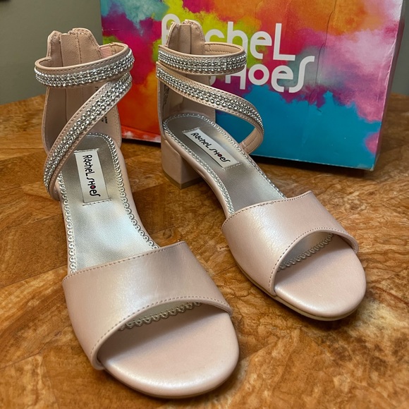 Rachel Shoes | Shoes | Nib Rachel Shoes Girls Pink Pearl Studded ...